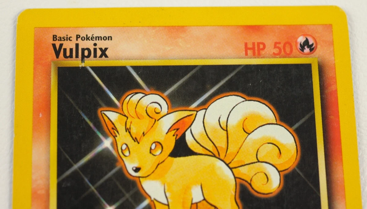 Vulpix Pokemon Card Error