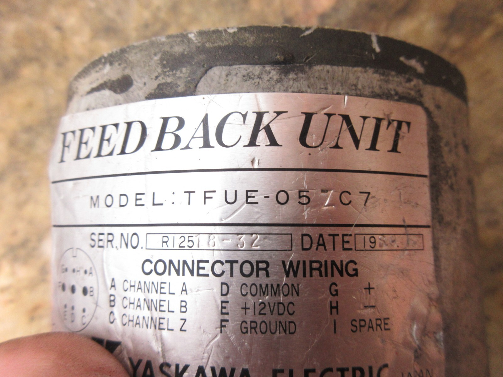 YASKAWA FEED BACK UNIT TFUE-05ZC7 | eBay