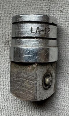 Snap On LA12 Chrome 1/2"drF to 3/4"drM Adapter Socket 1.5"L USA | eBay