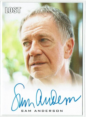 Lost Seasons 1 thru 5 - 2010 Auto Autograph Sam Anderson as Bernard ...