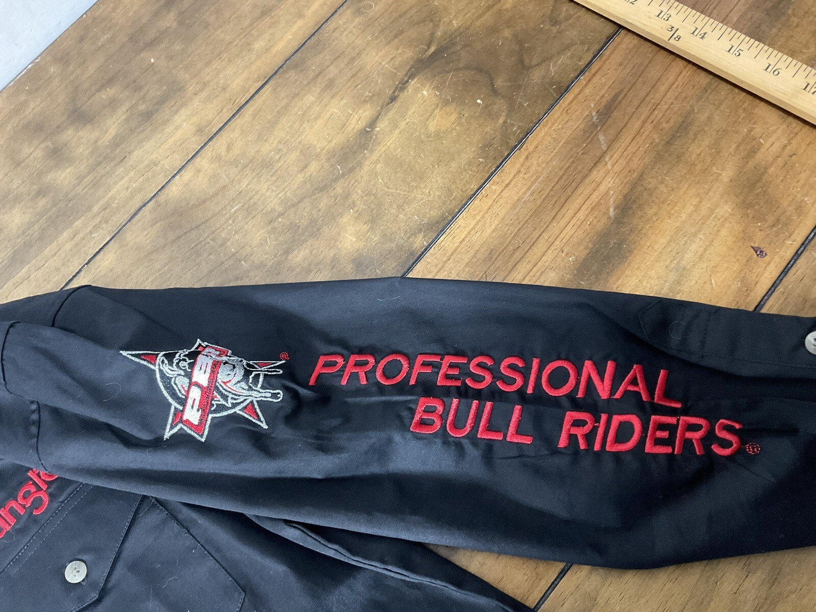 Wrangler PBR Black Shirt Professional Bull Riders Rodeo Cowboy ...