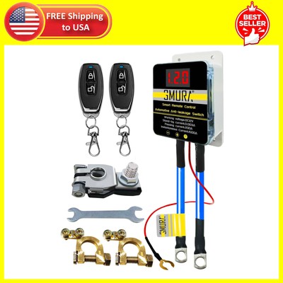 Kill Switch for Car Remote Battery Disconnect Switch 12V 200A with Led ...