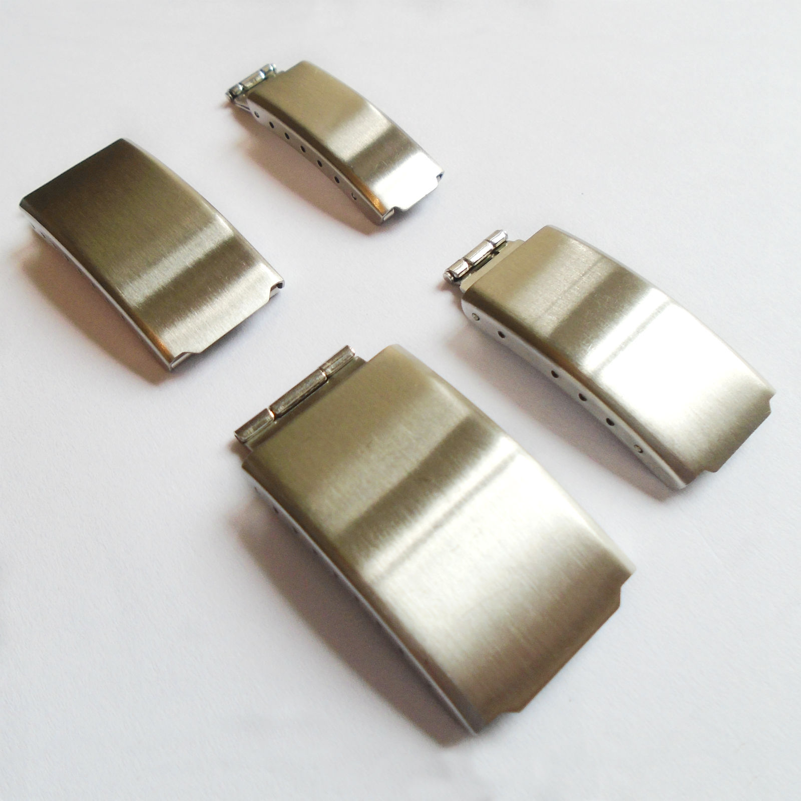 Watch Bracelet Catch Clasp Quality Stainless Steel Replacement 3-Fold ...