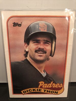 Dickie Thon Baseball Card (San Diego Padres) 1989 Topps #726 | eBay