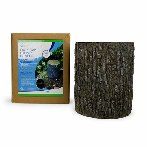 Aquascape Faux Oak Stump Cover 78259 Landscape and Garden Accent ...