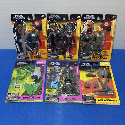 6 New Final Faction Steel Scope Steadfast Khaan Evolution Drone Air ...