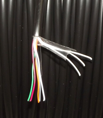 50m Coil x DROPWIRE 3 Pair Overhead External Telephone cable equiv To ...