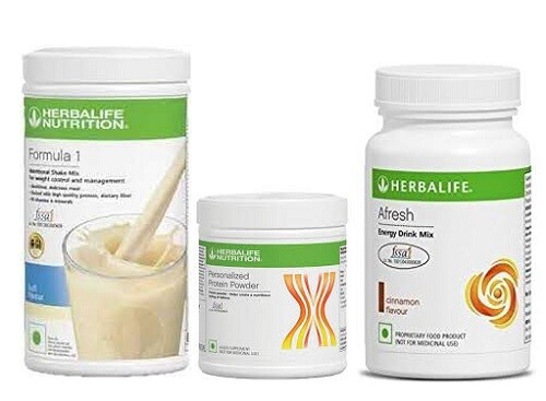 Herbal Formula 1 Combo of Vanilla Shake , Protein Powder , Afresh Cinnamon