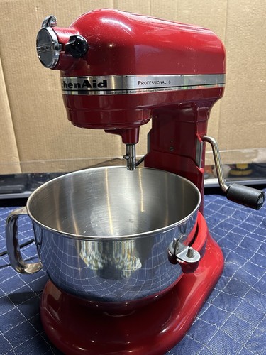 KitchenAid Professional 600 Series Stand Mixer - 6 Qt, Red 719399444806 ...