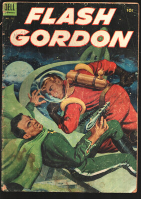 Flash Gordon-Four Color Comics #512 1953-Dell-Painted cover-Flash vs ...