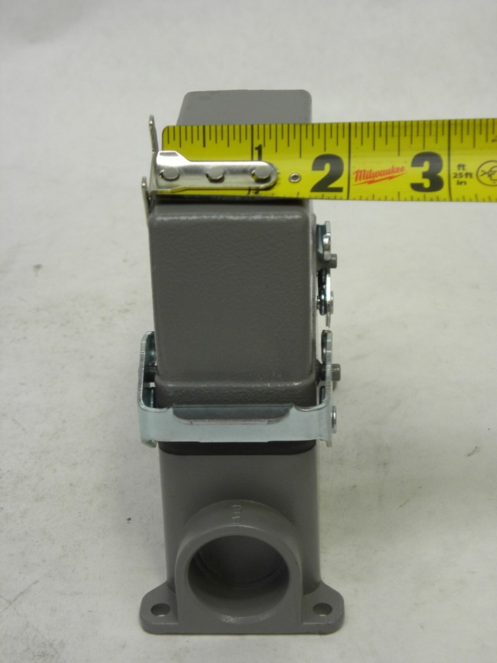 SIBAS 24 Pin Heavy Duty Connector Aviation Plug Metal Enclosure HDC-HE ...