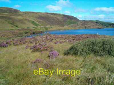 Photo 6x4 Loch Arail Achahoish A view taken in late-summer heather-clad ...