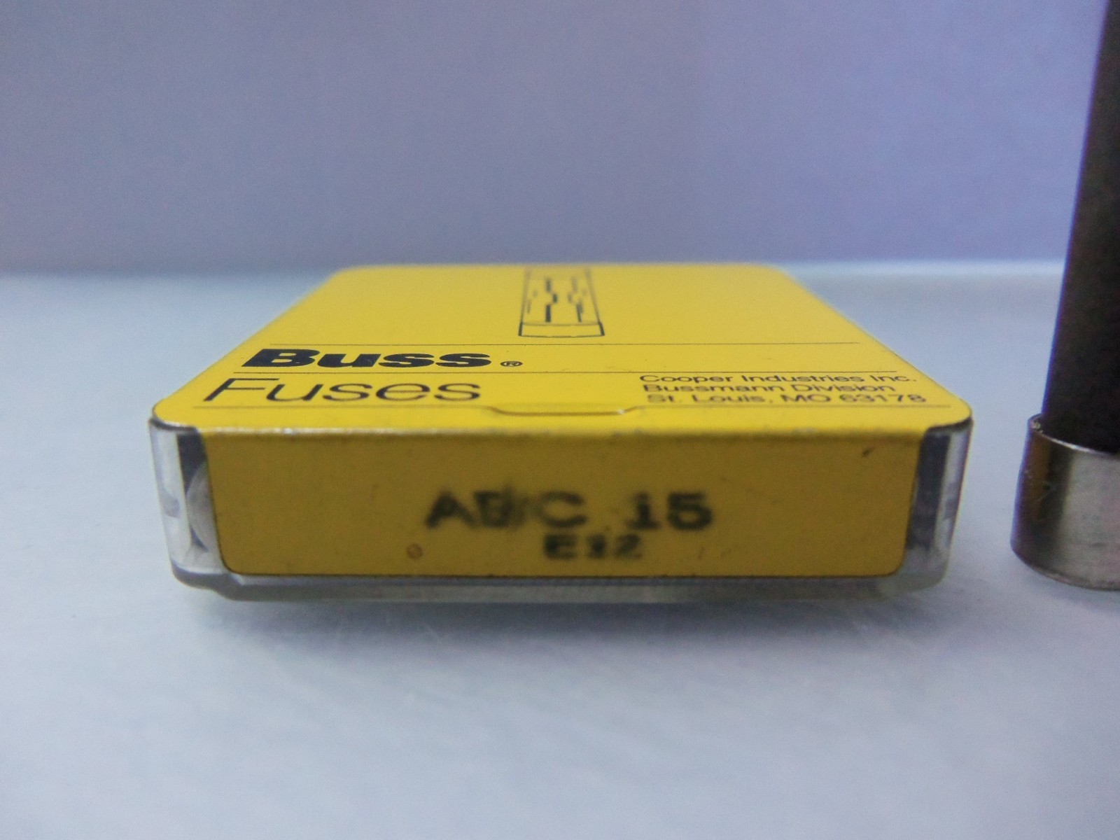 New Lot Bussmann ABC-15 Amp Fuses Fast-Blow Ceramic Fuse 15A 250 Volts ...