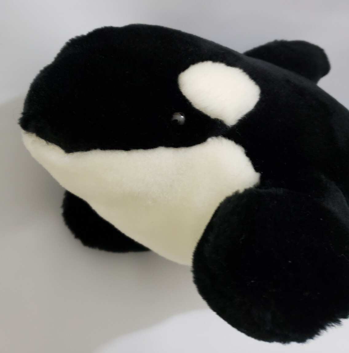 Sea World Shamu Killer Whale Plush Black White Stuffed Animal Toy | eBay