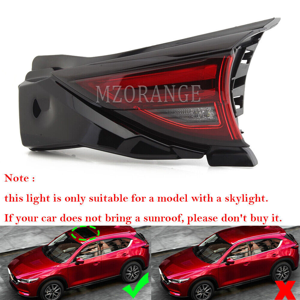 LED Left Driver Inner Tail Lights For Mazda CX-5 CX5 2016-2021 Rear ...