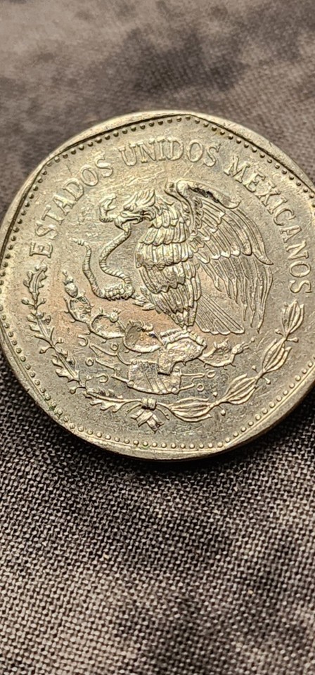 MEXICO $5 PESOS vintage 1981 Mexican / Aztec Quetzalcoatl god coin | eBay