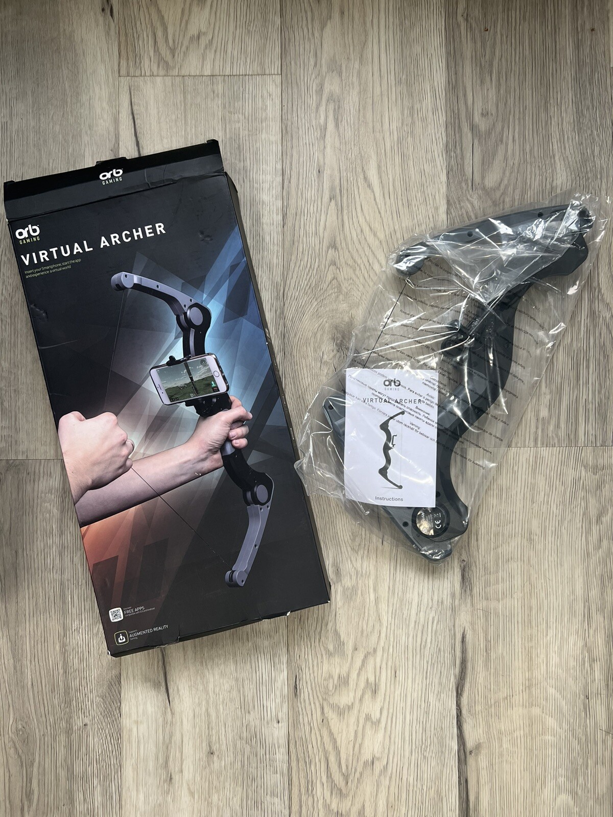 ORB-AR Gaming "Virtual Archer" Bluetooth Arc for Smartphones - Black | eBay