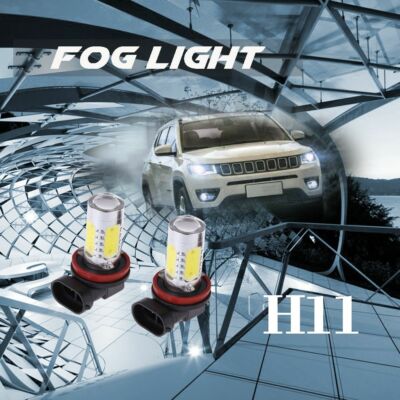 For Jeep Compass 2014-2020 LED Fog Light Driving DRL Bulbs Conversion ...