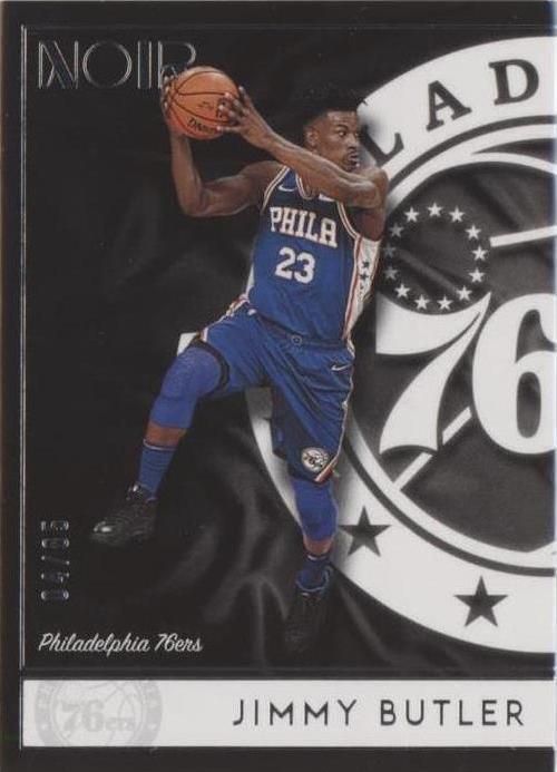 2018-19 Panini Noir - Icon Edition Jimmy Butler #115 /85 for sale ...