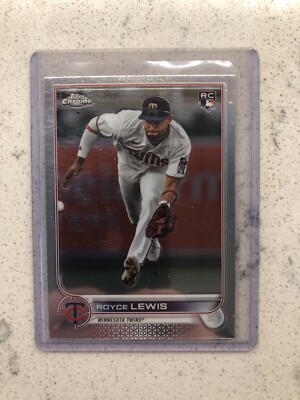 2022 Topps Chrome Update RC Rookie Royce Lewis Minnesota Twins #USC143 ...