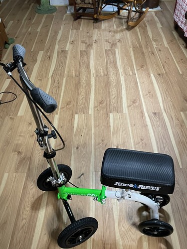 Knee Rover Go Hybrid- compact knee scooter with all-terrain wheels w ...