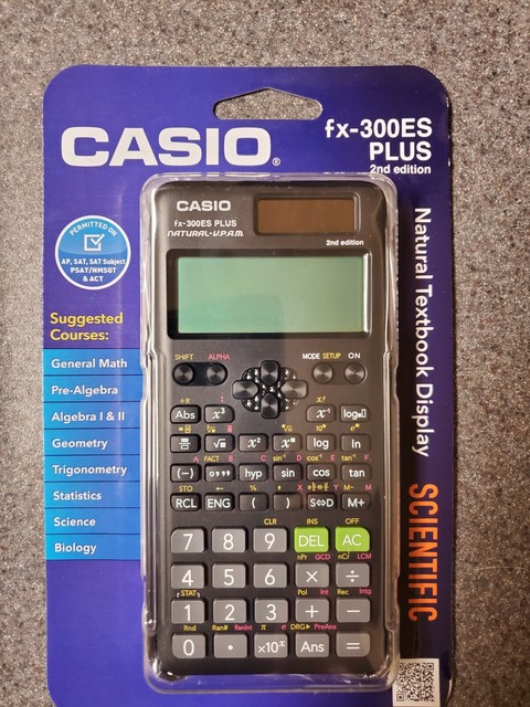 Casio Fx-300espls2 2nd Edition Scientific Calculator With Natural ...