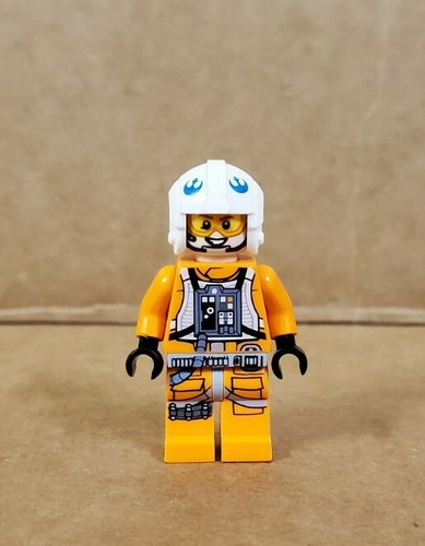 LEGO Minifigure sw0761 Rebel Pilot Zin Evalon Star Wars 11912 | eBay