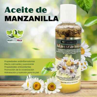 Chamomile Essential Oil Pure Natural 6 fl oz. Aceite de Manzanilla ...