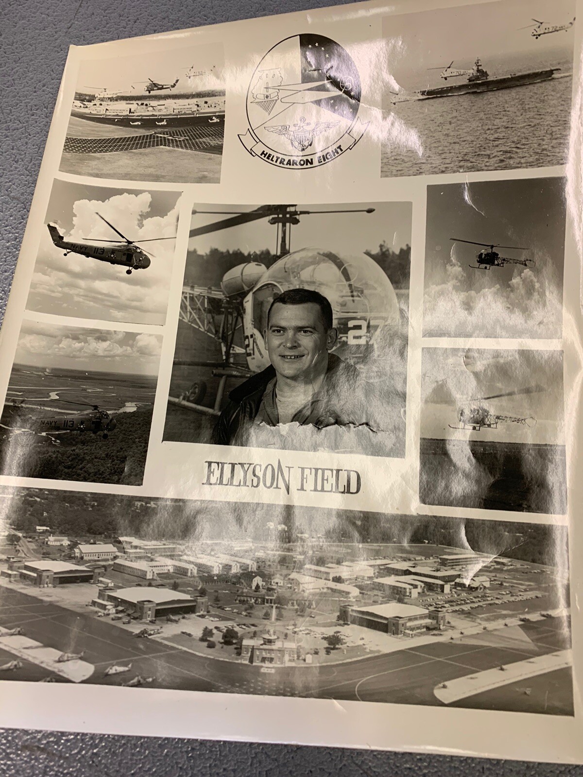 Vintage 1968 Official Photograph Ellyson Field Heltraron Eight ...