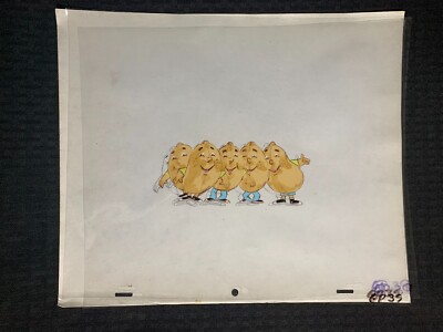 POTATO MAN 12.5x10.5" Multi-Layer Animation Cel - Singing Potatoes GP ...