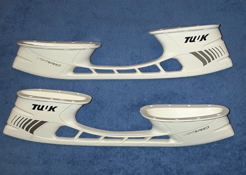 Pair TUUK Lightspeed Edge Skate Blade Holders White Size 12 306 mm ...