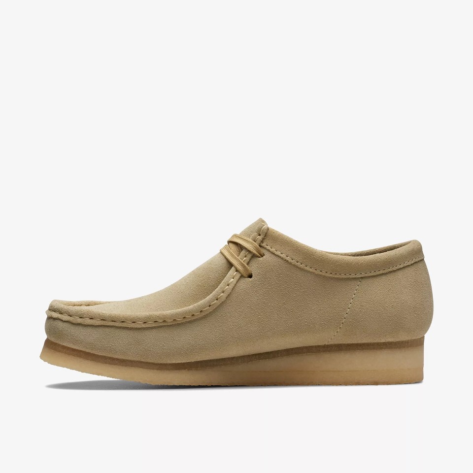 Clarks Wallabee Maple Suede | eBay