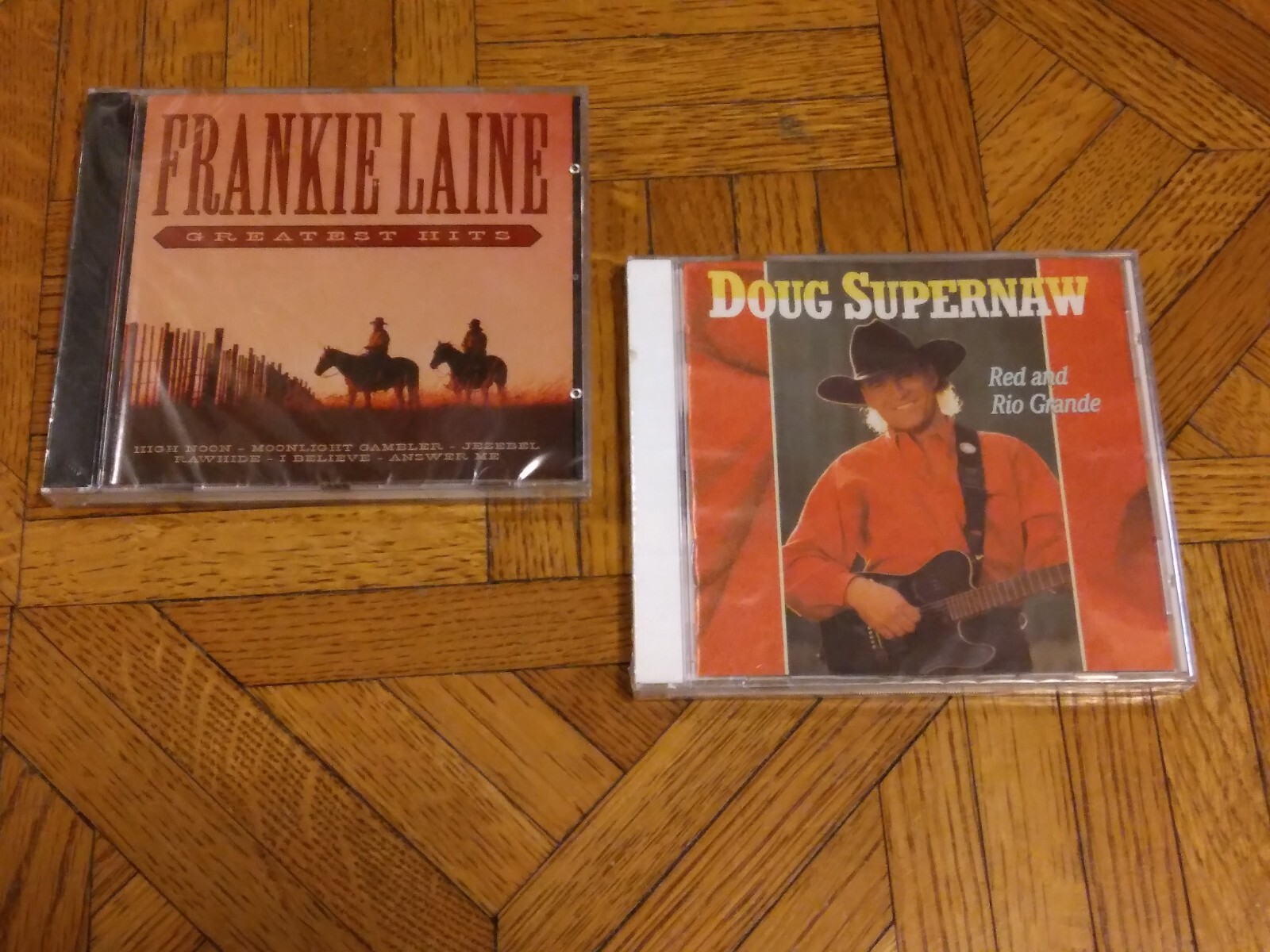 2 New Country CDs Frankie Laine "Greatest Hits" & Doug Supernaw "Red ...