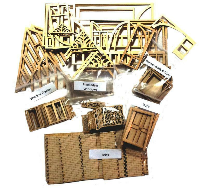 Quarter Inch Scale Tudor Style House - Complete Kit | eBay