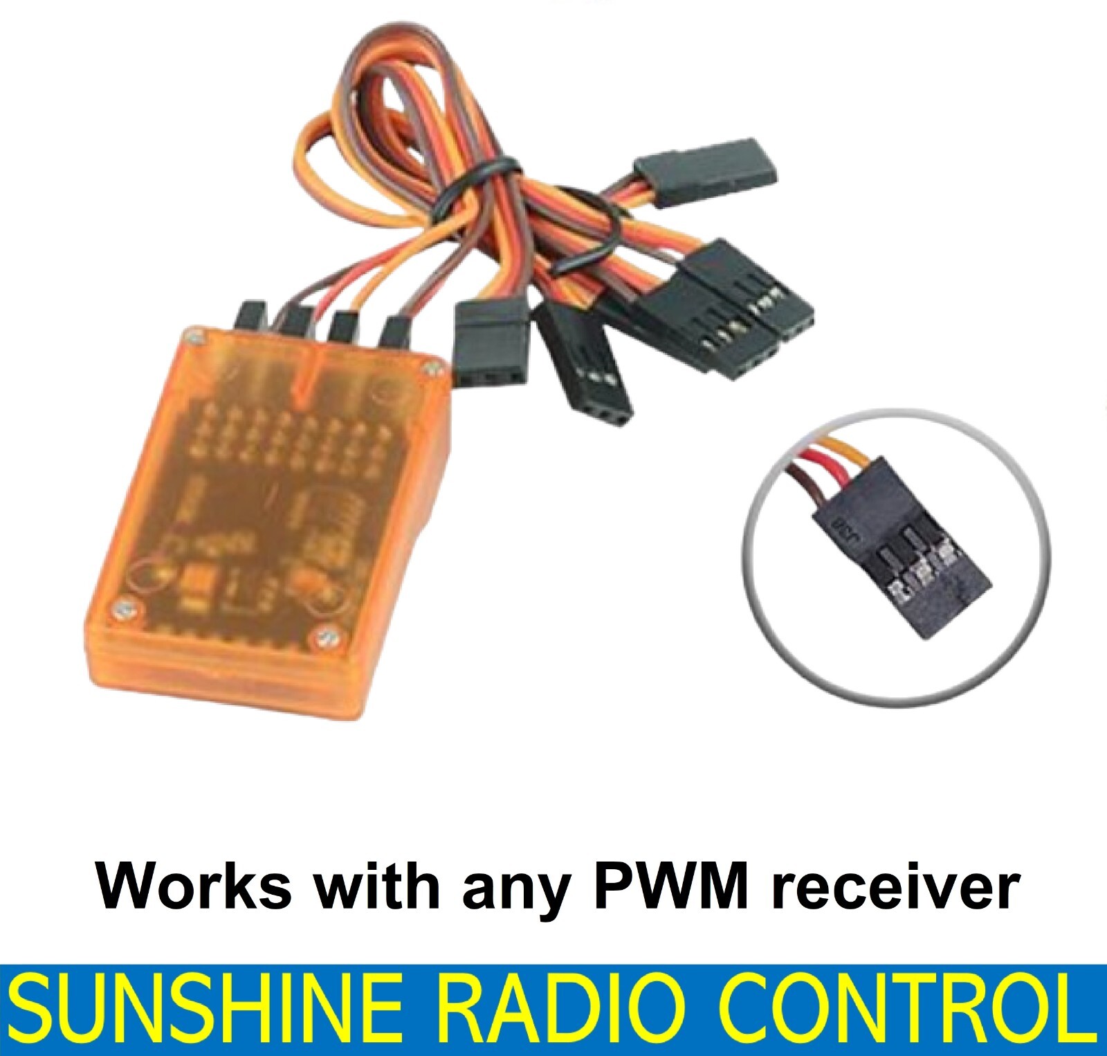 ZMR NX4 EVO Flight Controller PWM 3D Gyroscope Balance Fixed-wing RC ...