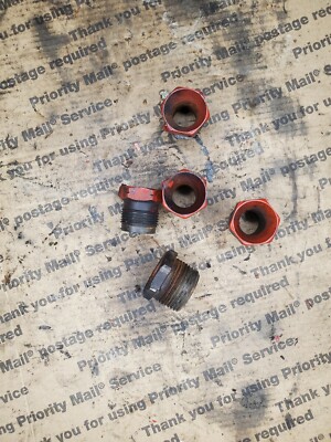 2012 QSB 4.5 Cummins 4.5L OEM L001 Fuel Injection Line Nut Set | eBay