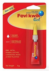 Pidilite Fevi Kwik One Drop Super Glue Adhesive Plastic Metal Rubber ...