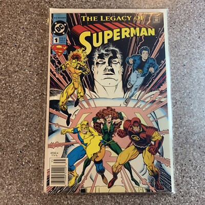DC Comics Legacy Of Superman Issue #1 1993 | eBay