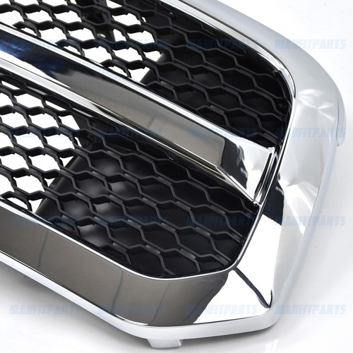 For 2013 2014 2015 2016 2017 2018 RAM 1500 Front Bumper Grille Chrome ...