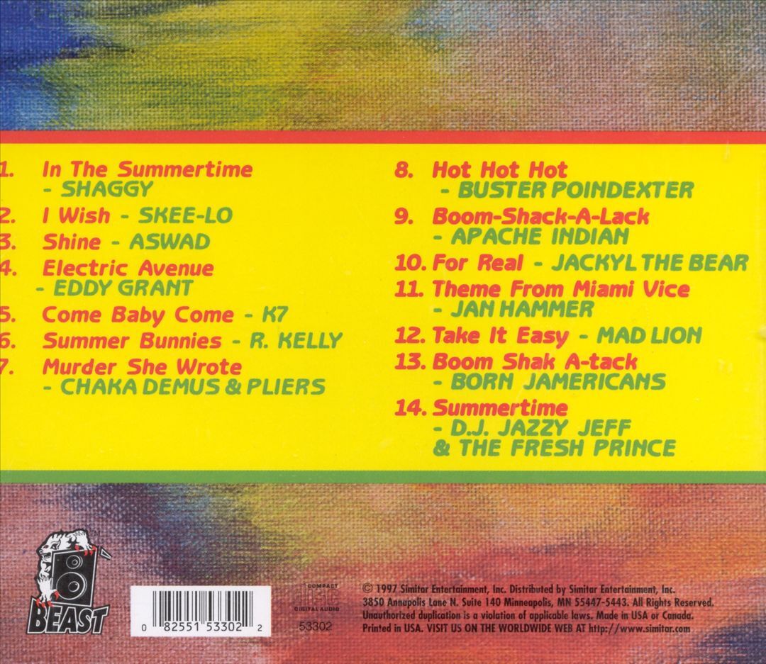 Summer Jammin' 97 by Various Artists (CD, 1997, Simitar Distribution ...