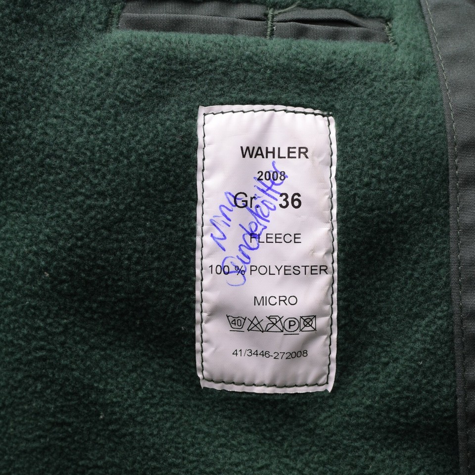 Genuine German police jacket GoreTex green waterproof BGS parka Border ...