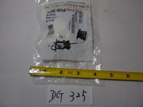 New Genuine OEM Whirlpool Dryer Thermistor WP8577274 8577274 Sealed ...