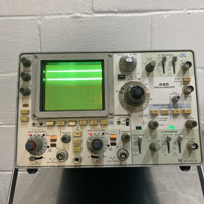 Tektronix 485 Portable Dual-Trace Analog Oscilloscope | eBay