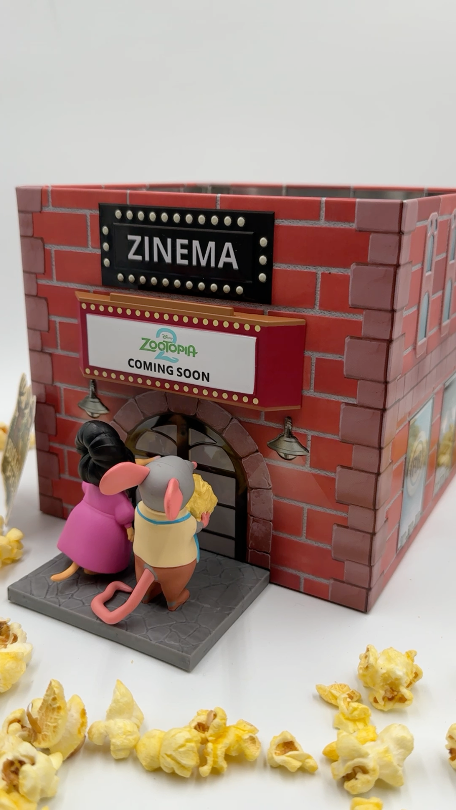 Zootopia 2 Zinema Popcorn Tin Bucket - Limited Edition Cinemark Regal ...