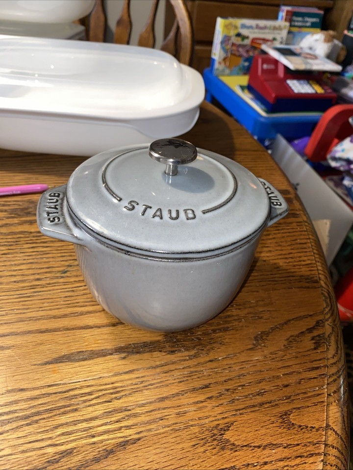 STAUB La Cocotte de GOHAN Gray 12cm rice pot cooker casting enamel | eBay