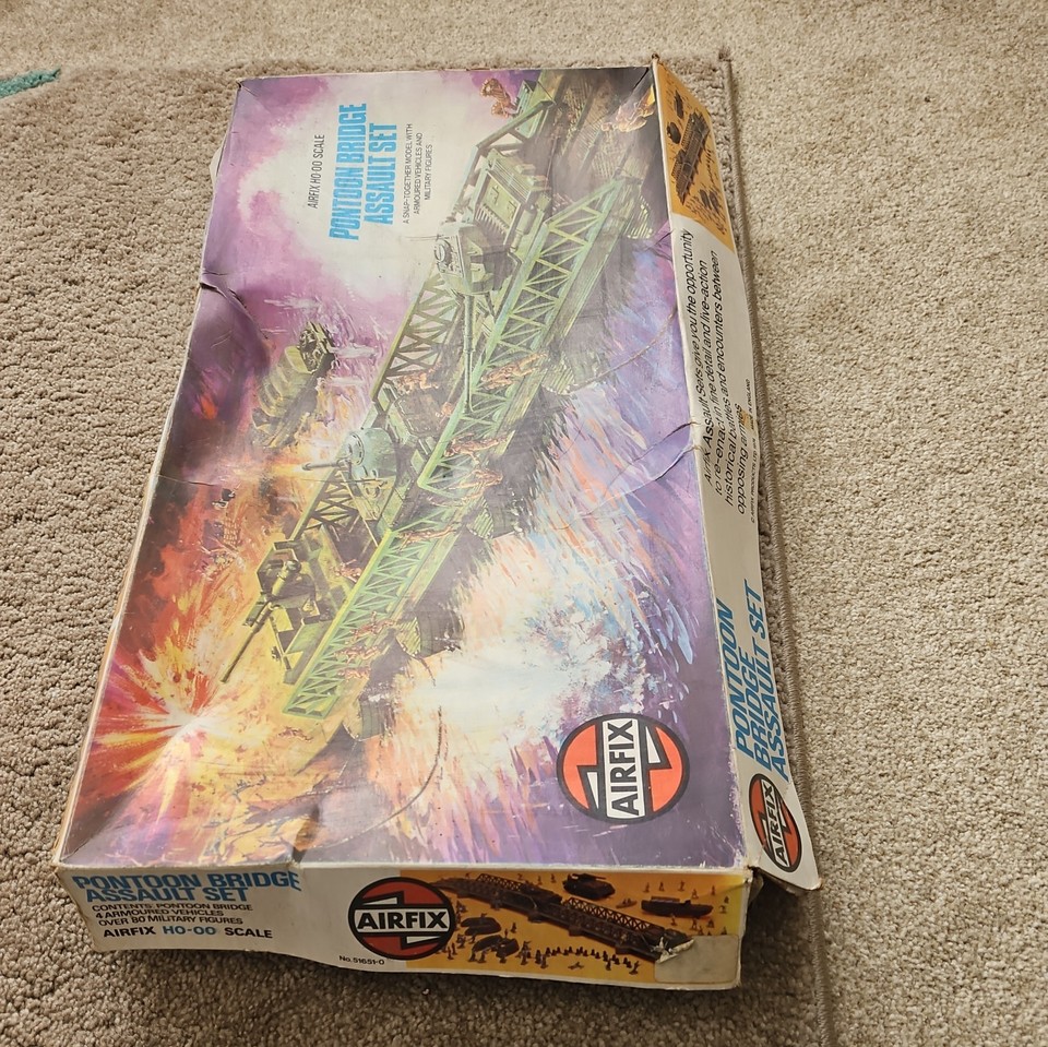 Airfix Pontoon Bridge 1970s WW2 HO 00 Model Kit | eBay UK