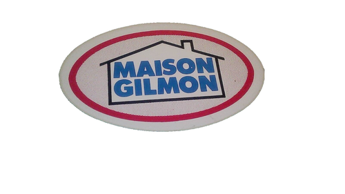 autocollant vintage Maison Gilmon | eBay