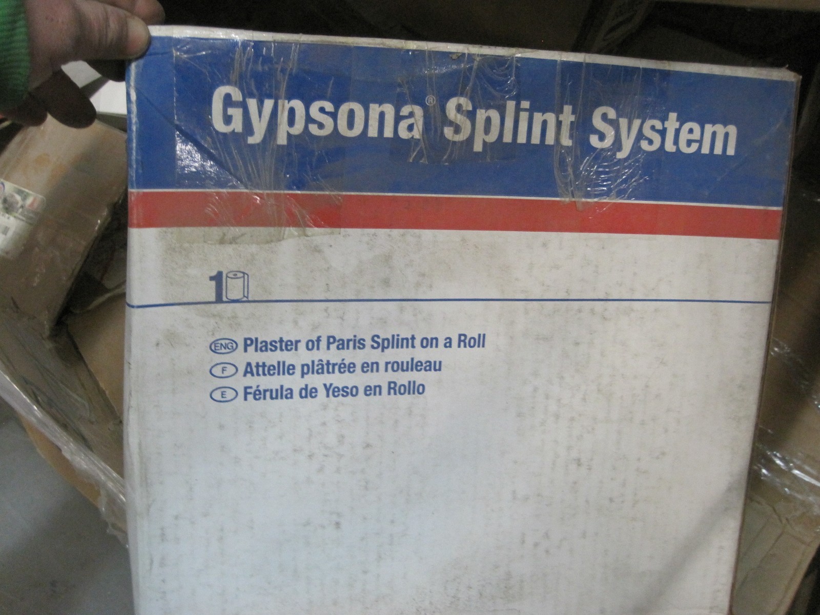 New BSN Gypsona Splint System Plaster Of Paris Splint on a roll 15cm x ...