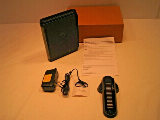 AT&T Motorola NVG510 U-verse Modem WiFi Router for DSL for sale online ...