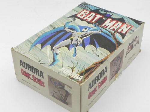 1974 Aurora Batman Plastic Model Kit In Original Box Complete | eBay